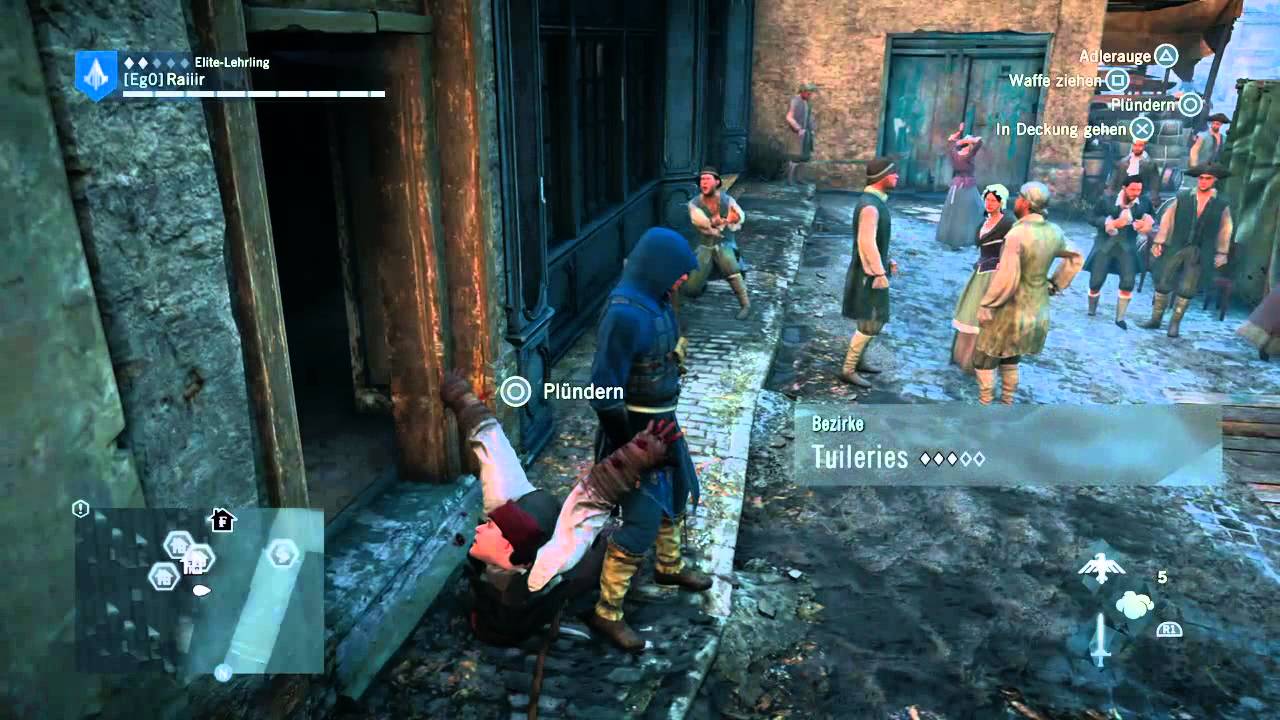 Assassins Creed Unity Bug #1 - YouTube
