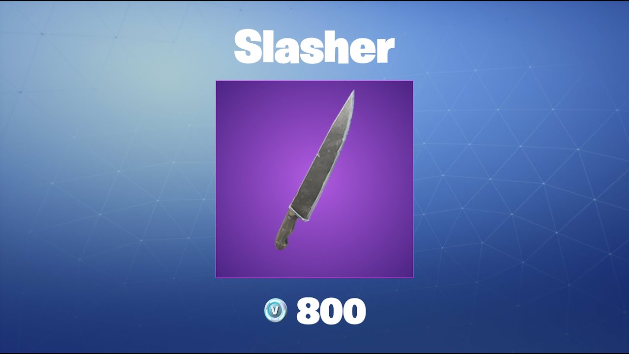 Slasher | Fortnite Pickaxe - YouTube