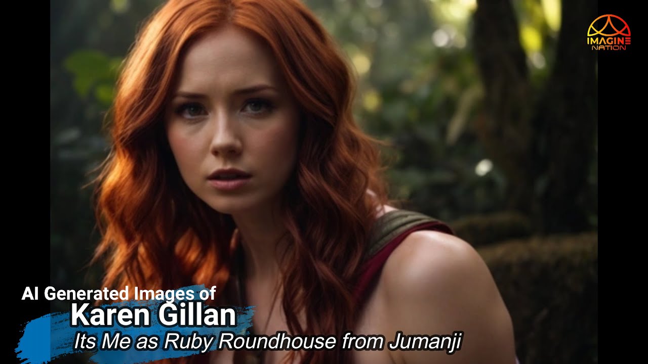 Karen Gillan, Its Me as Ruby Roundhouse from Jumanji - YouTube