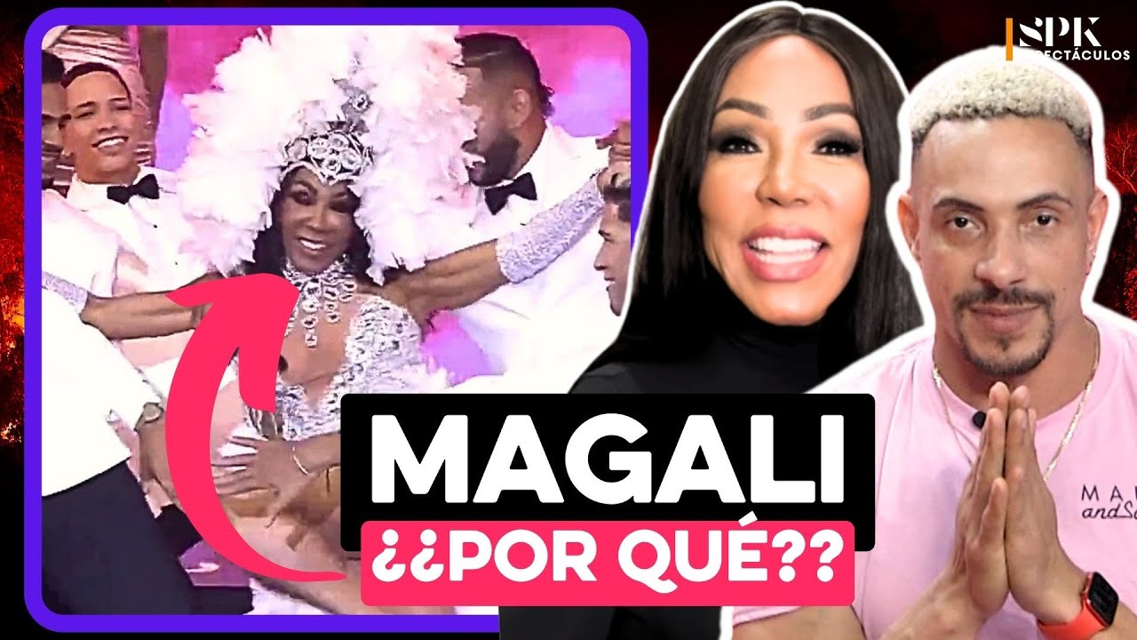 El inesperado show de Magali Febles en Miss RD Universo 2024 - YouTube