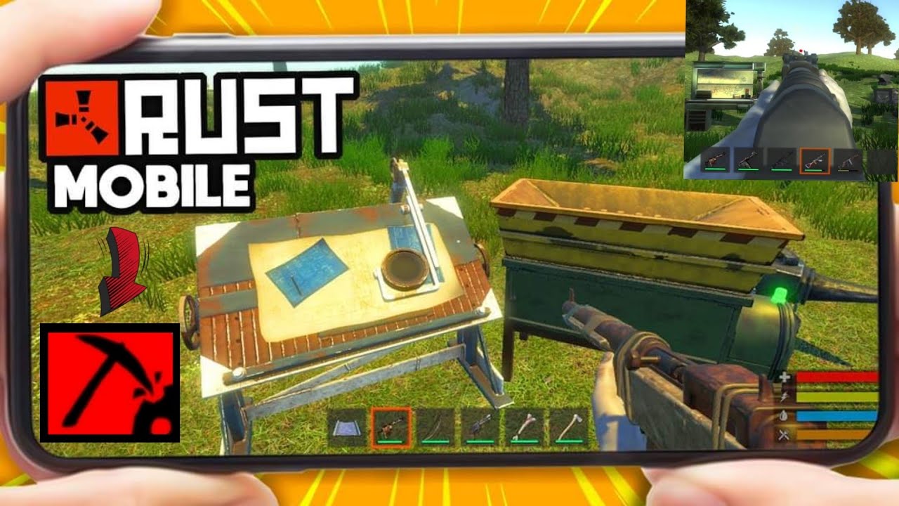 TOTLAS NUEVO RUST MOBILE (Probando La Beta) - YouTube