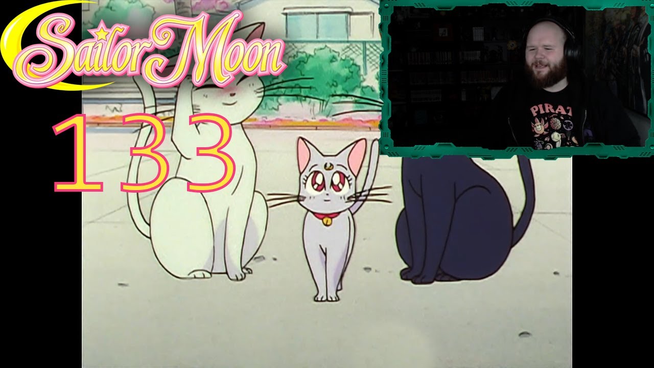 At Least The Cat Is Cute. Sailor Moon Episode 133 | REACTION - YouTube