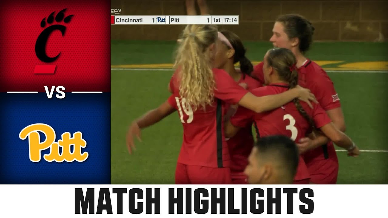 Cincinnati vs. Pittsburgh Match Highlights | 2025 ACC Women's Soccer ...
