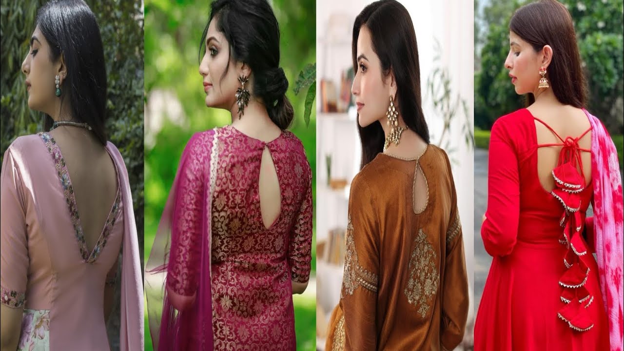 Trending neck design for kurti/back neck suit design/neck design for ...