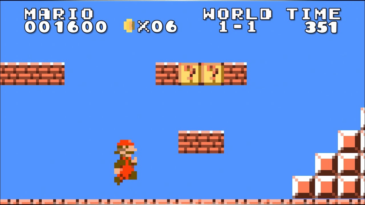 Geometry Dash | Super Mario Bros. 1 - 1 recreation - YouTube