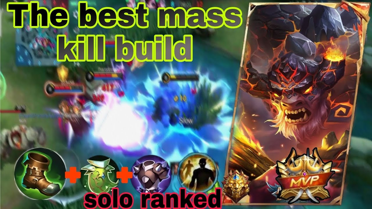 The best build for stun and killing enemy heroes, the most exciting ...