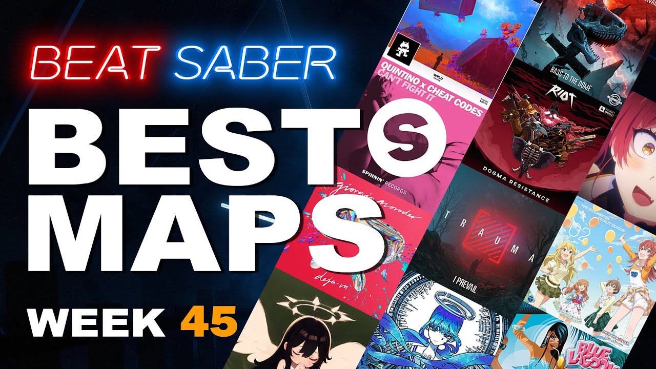 New Custom Maps in Beat Saber (Week 45) - YouTube