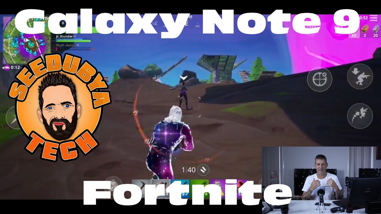 Galaxy Note 9 Fortnite - YouTube