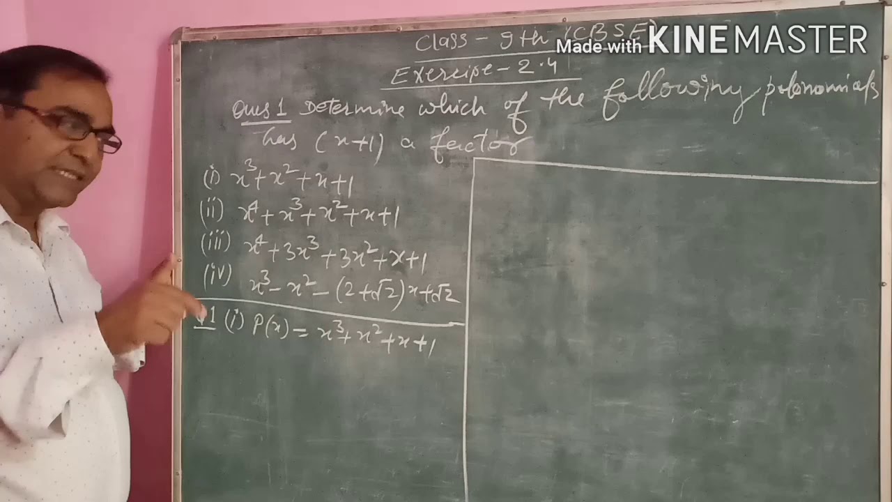 Class-9 Maths CBSE, Long Division Method and exercise 2.4 Ques-1, 2 & 3 ...