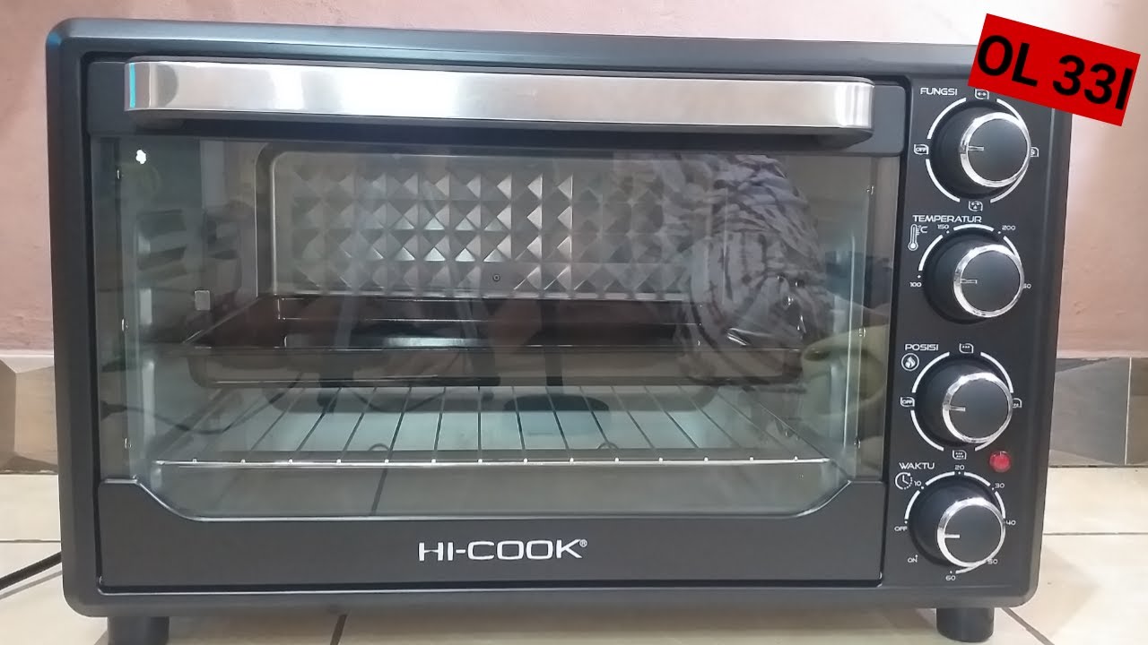 UNBOXING & REVIEW HI COOK OVEN LISTRIK 33l - YouTube