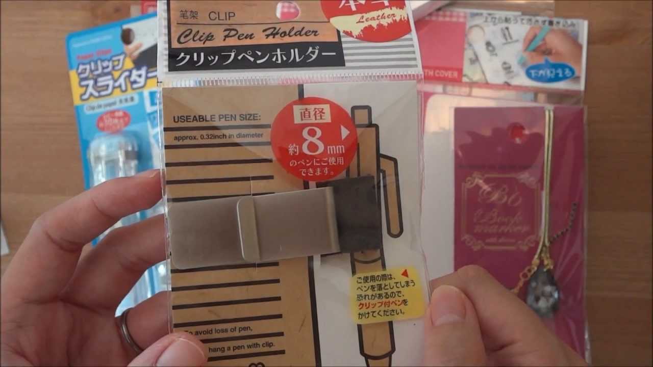 Daiso Haul and Jewel Bookmark Review - YouTube