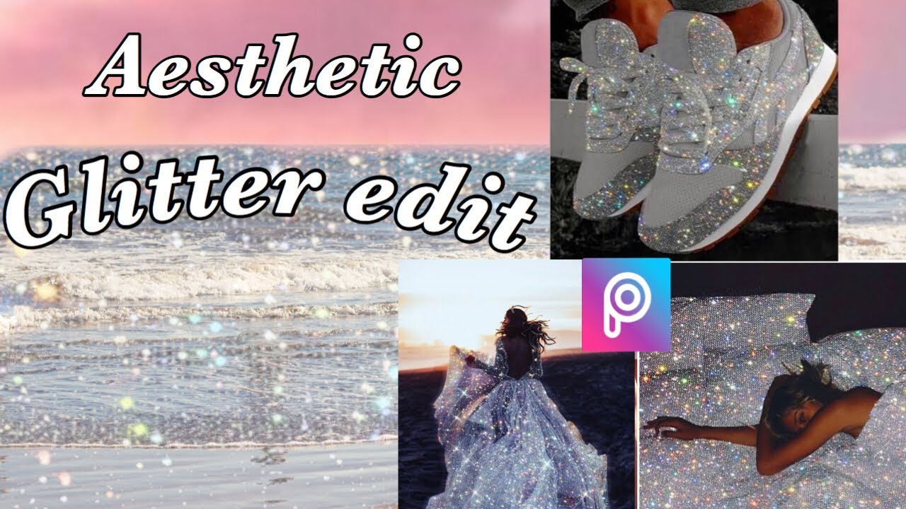 AESTHETIC EDIT || How to edit like Sara Shakeel |How to Add Glitter to ...