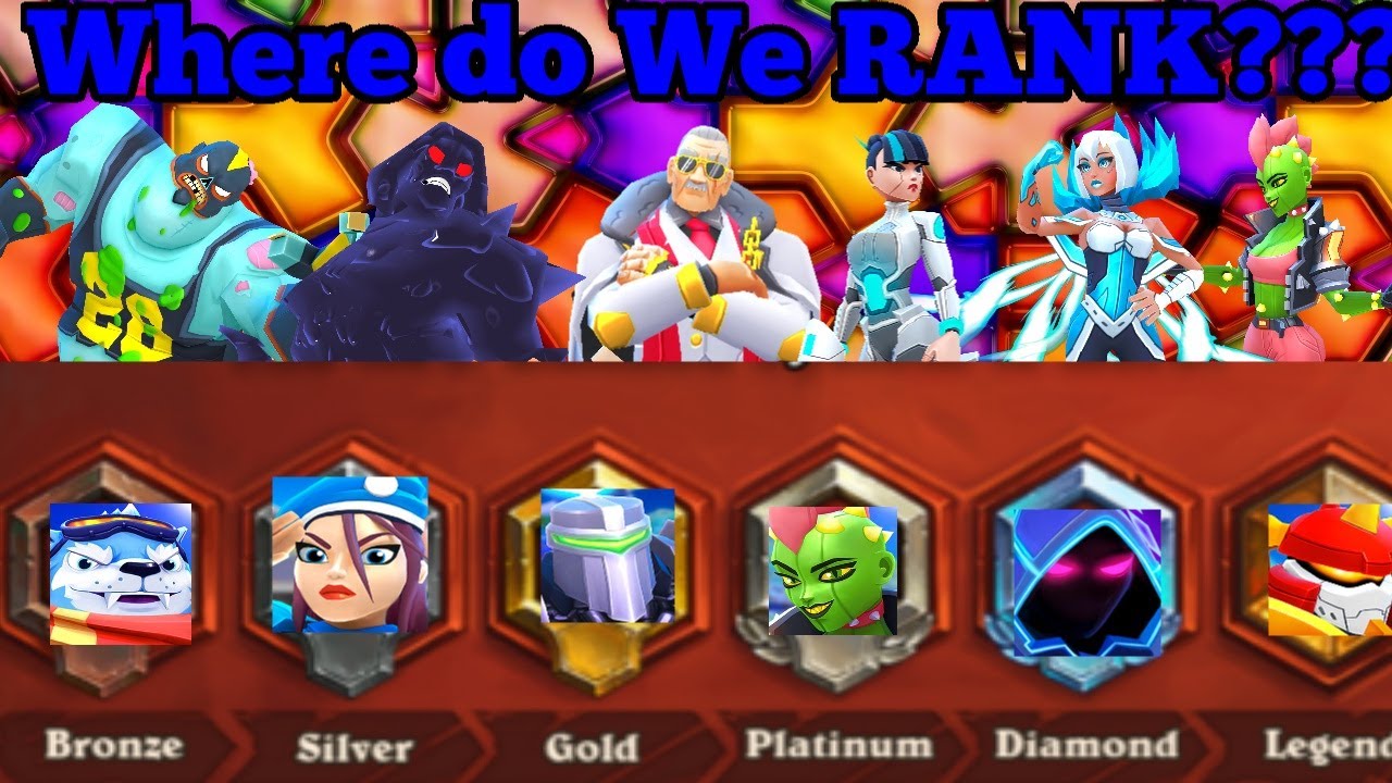 I Rank YOUR Characters: #FRAG Pro Shooter (How Good are they) - YouTube