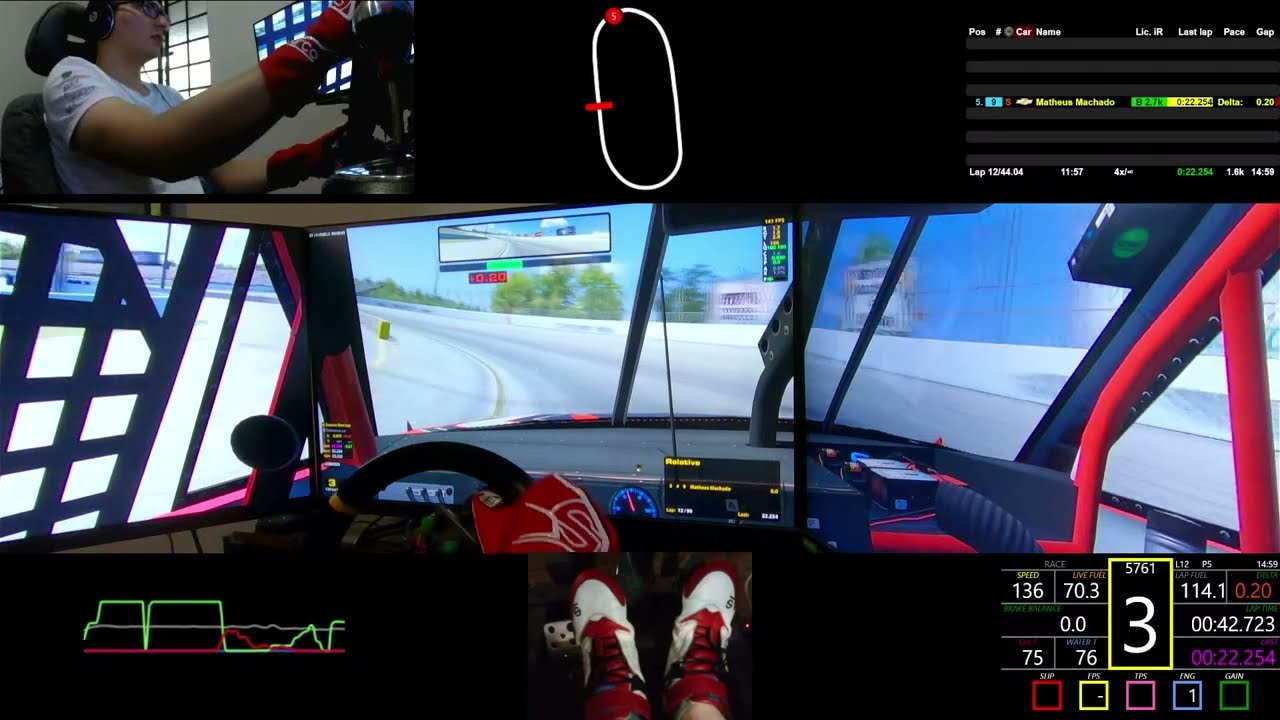 AMX Nascar, GT3 e Setup para ACC - YouTube