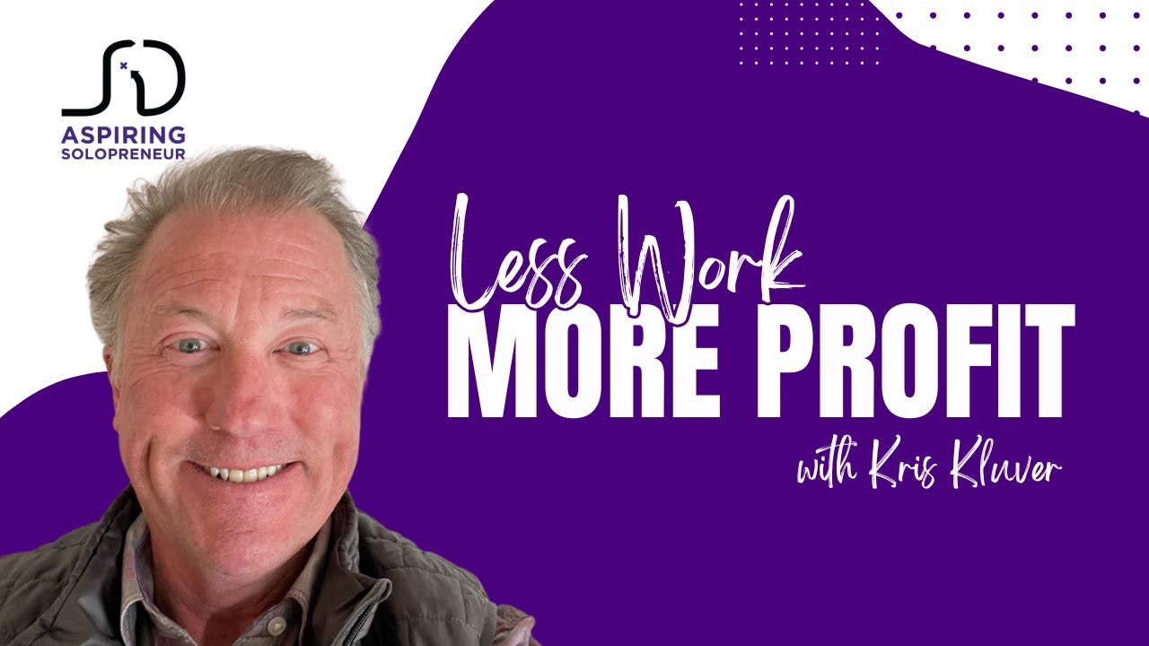 How can I make more profit with less work for my Small Business? - YouTube
