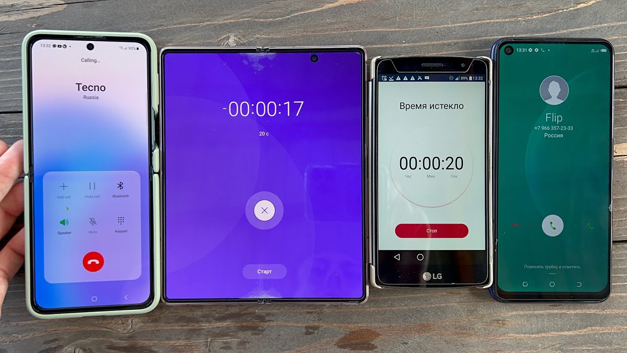 Timer & Alarm Clock Lg G4S & Tecno Camon 16go Vs Samsung Z Fold3 & Z ...