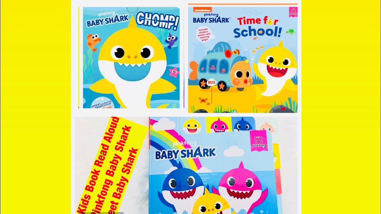 Kids Book Read Aloud: Pinkfong Baby Shark Chomp!Pinkfong Baby Shark ...