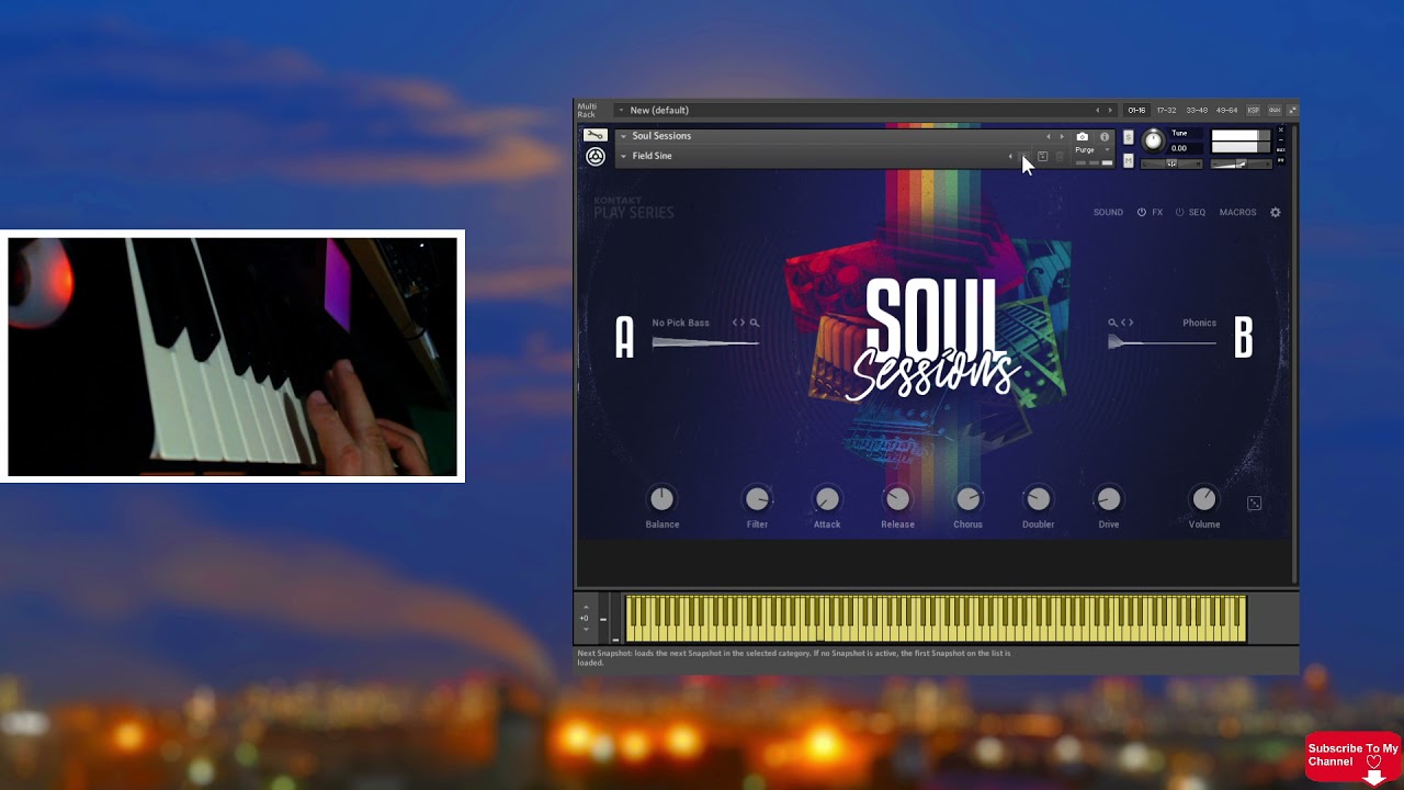 Native Instruments - Soul Sessions (KONTAKT) Sound Demo / Midi Keyboard ...