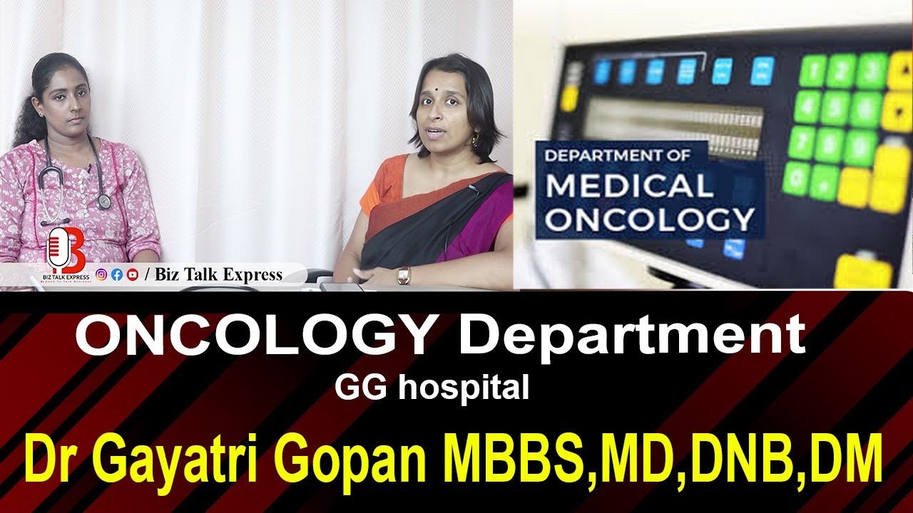 Oncology department Dr gayatri Gopan interview - YouTube