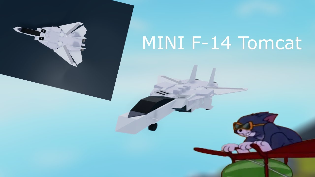 Plane Crazy Mini F-14 - YouTube
