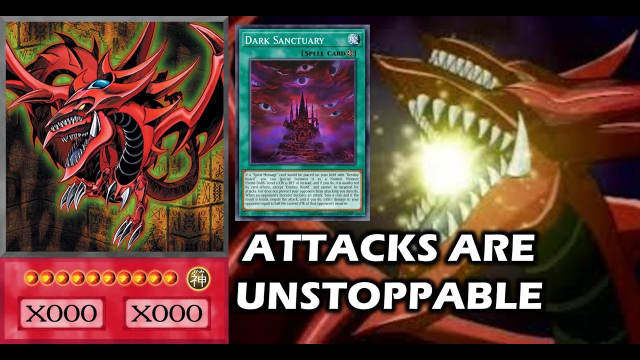 Slifer's Attacks Are Now Unstoppable #yugiohcustomcards #slifer #yugioh ...