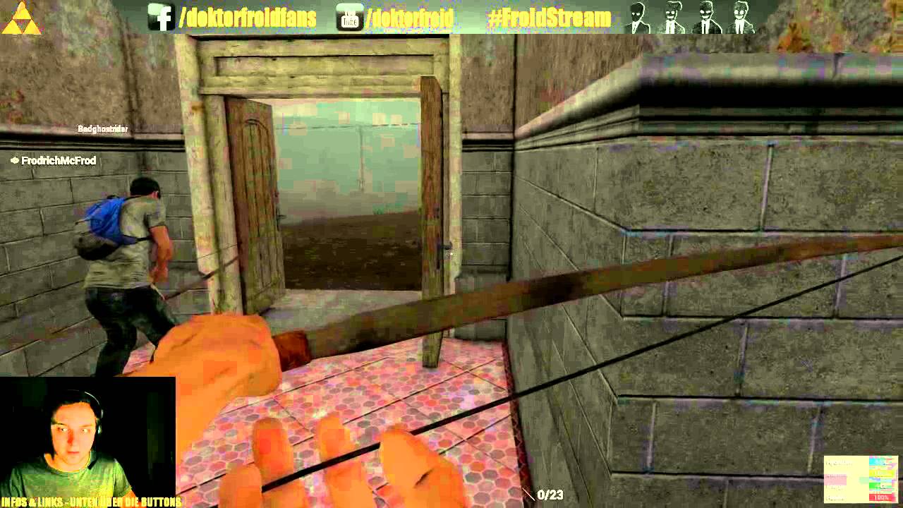 H1Z1 - Zombies, Chaos, Massenpanik (Session 2) (Part 3) - YouTube