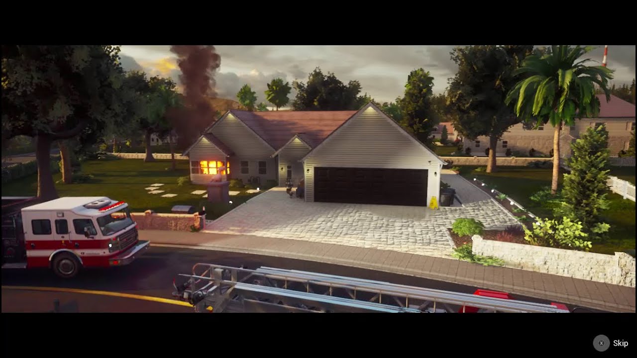 The House is on Fire! | Firefighter Simulator: The Squad Episode 1 ...