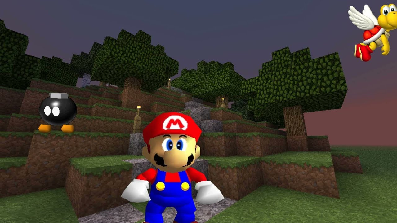 C418 Sweden (Minecraft) in the Super Mario 64 Soundfont - YouTube