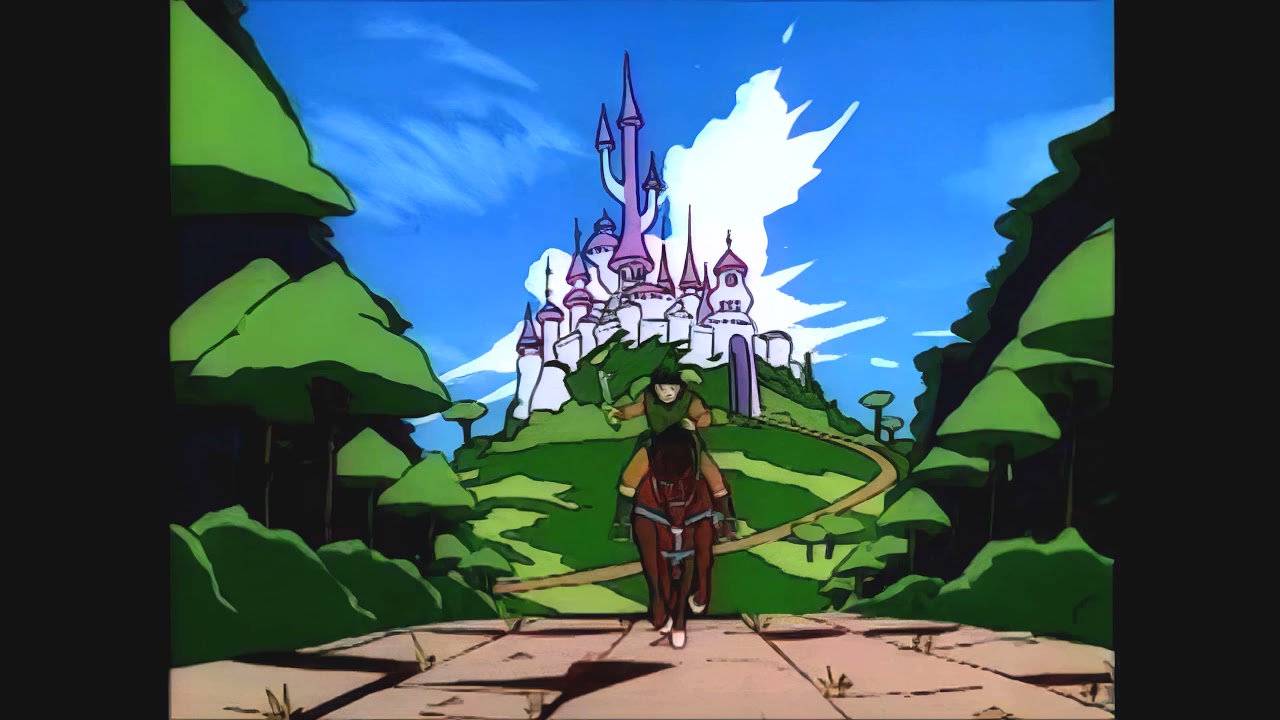 The Legend of Zelda TV series (1989) - Opening Cinematic in 4K - YouTube