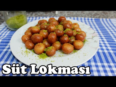 SADECE 4 MAZEMELİ ÇOK PRATİK SÜT LOKMASI TARİFİ