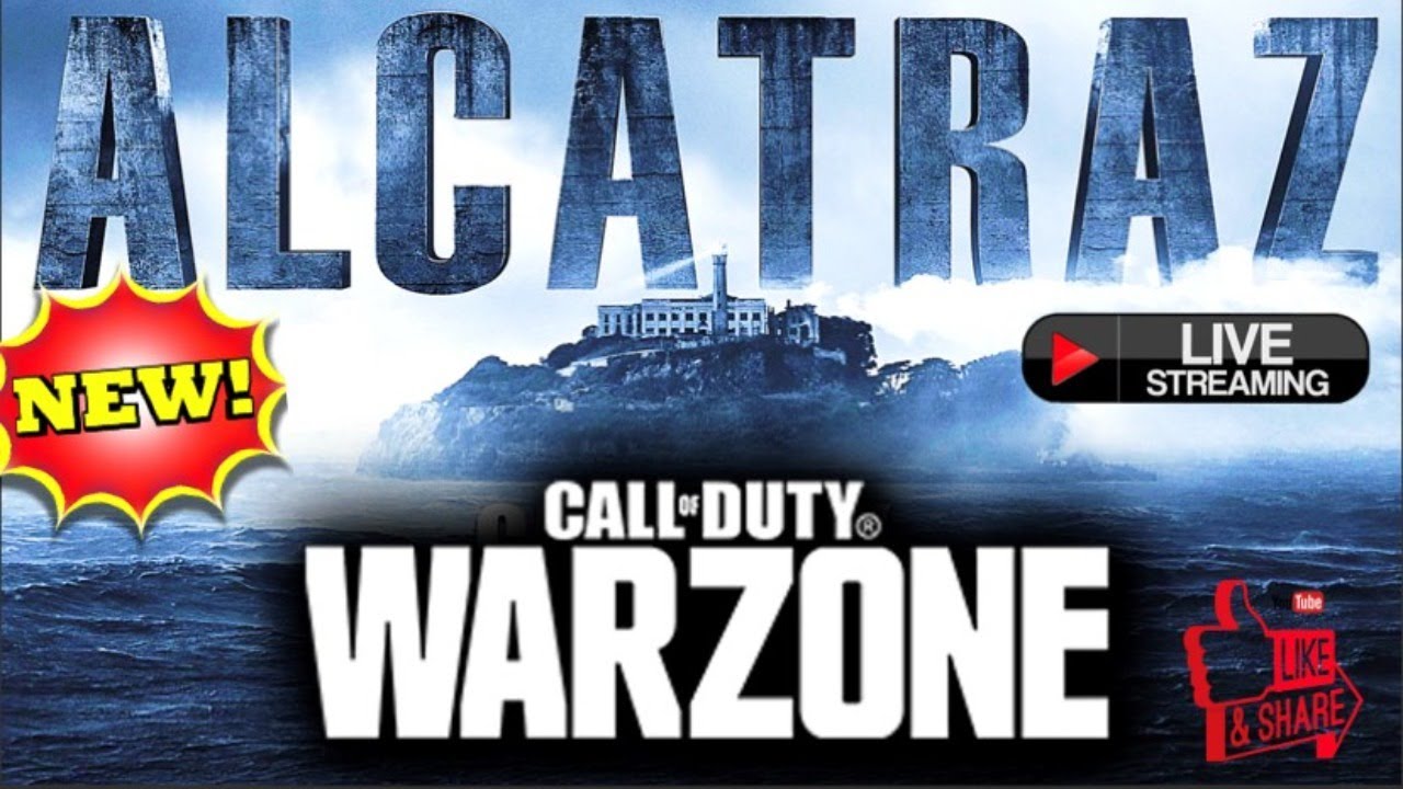 NEW ALCATRAZ WARZONE MAP 🛑LIVE🛑 REBIRTH - JOIN UP! LET'S GO *PS5* GROW ...