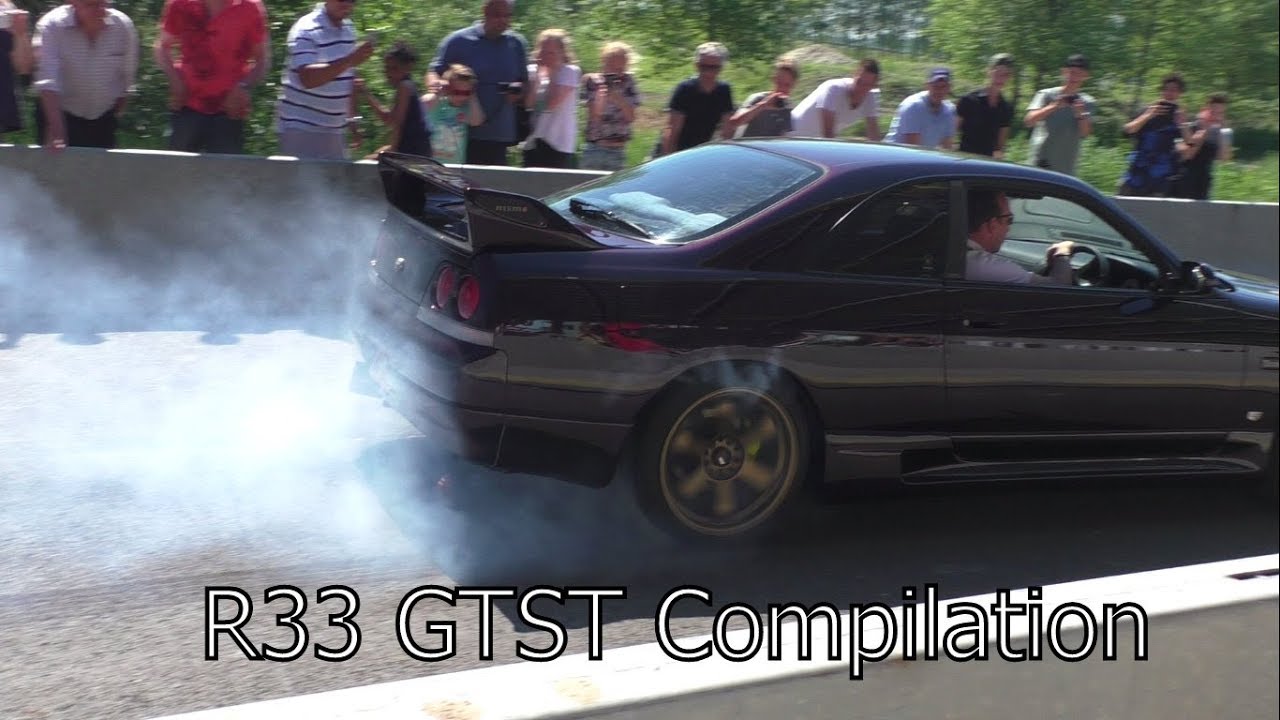 Nissan Skyline R33 GTST Compilation - YouTube