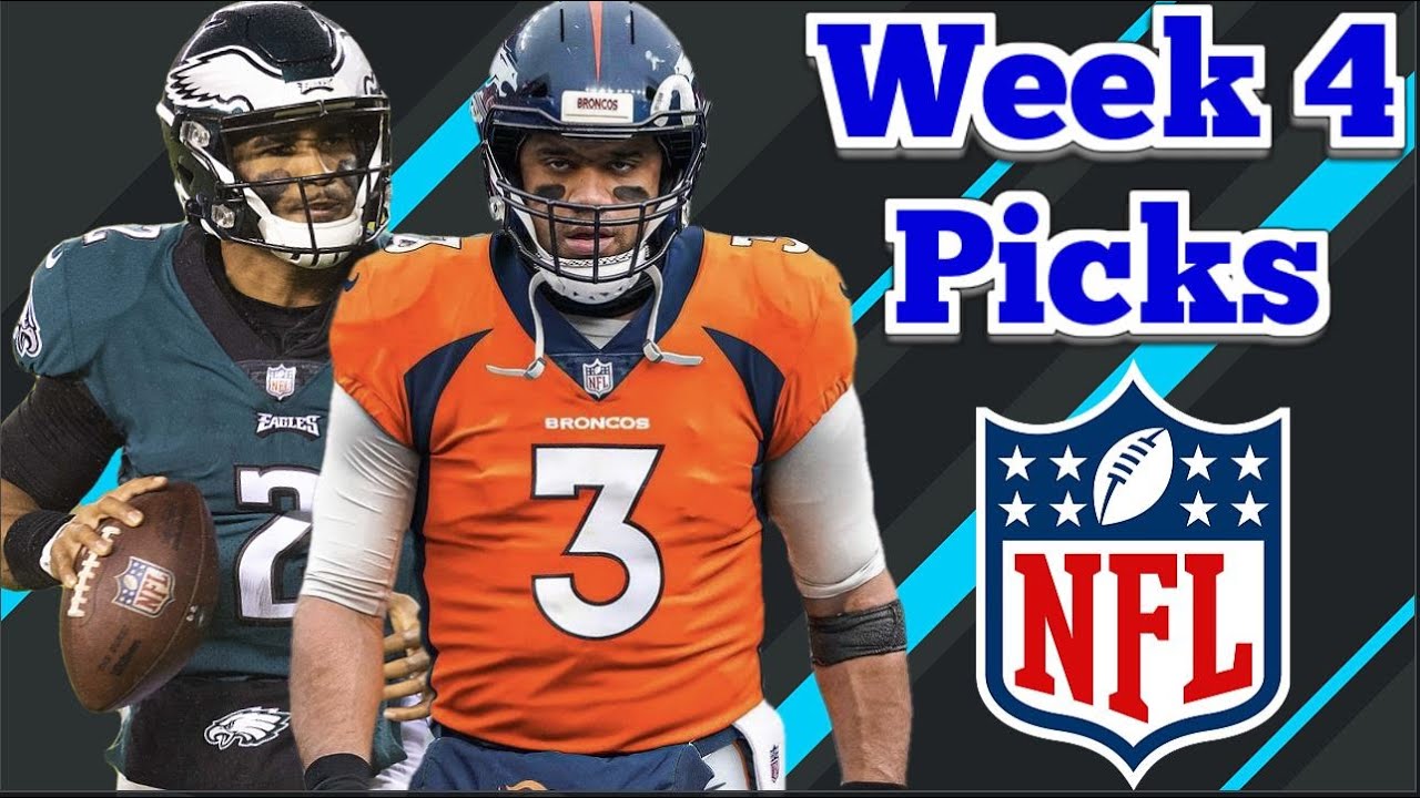 2022 Week 4 NFL Game Picks and Locks - YouTube