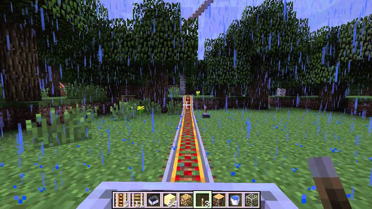Minecraft: THE BEST & MOST EPIC MINECART ROLLER COASTER TRACK EVER ...
