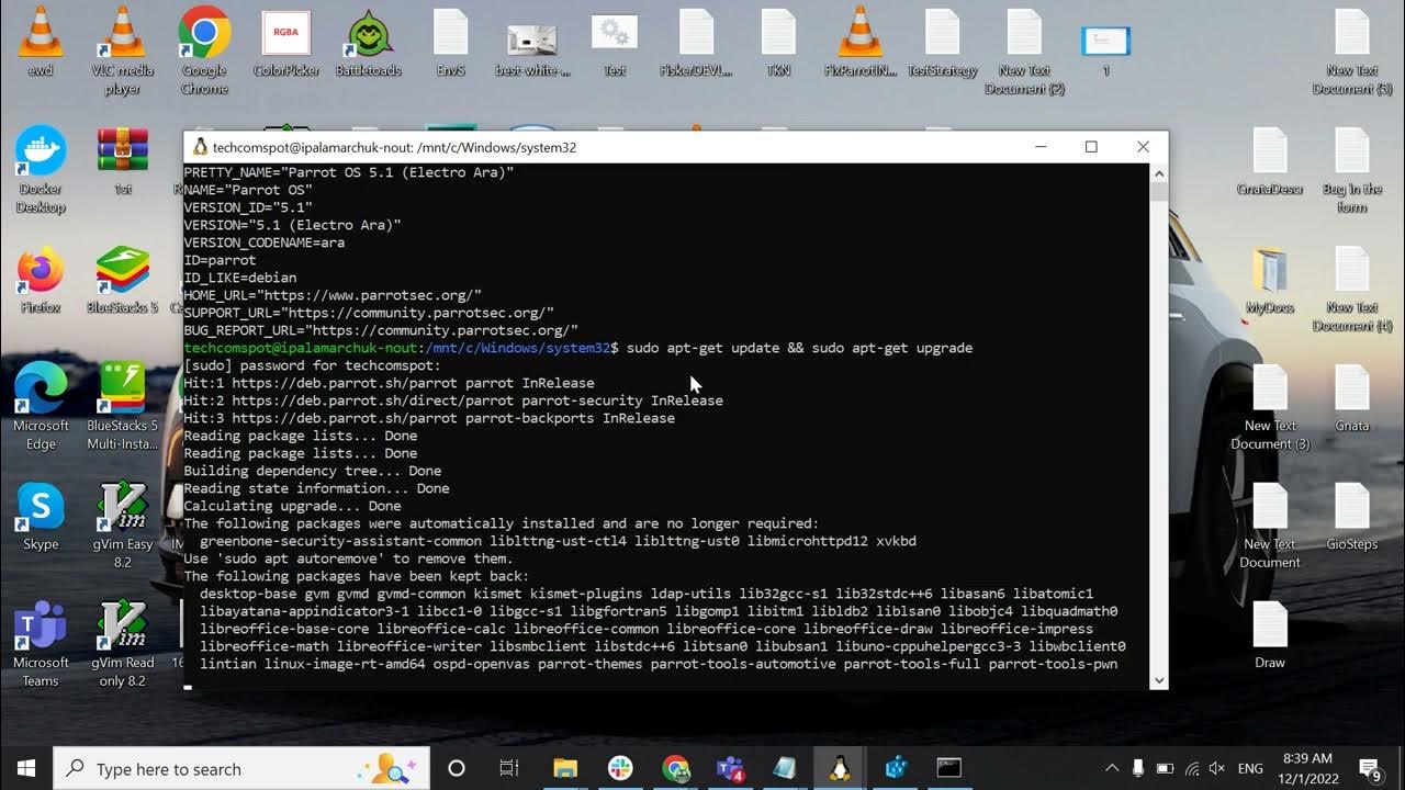 How to Install Go Language 1.17 In Parrot OS WSL 2 On Windows 10 - YouTube