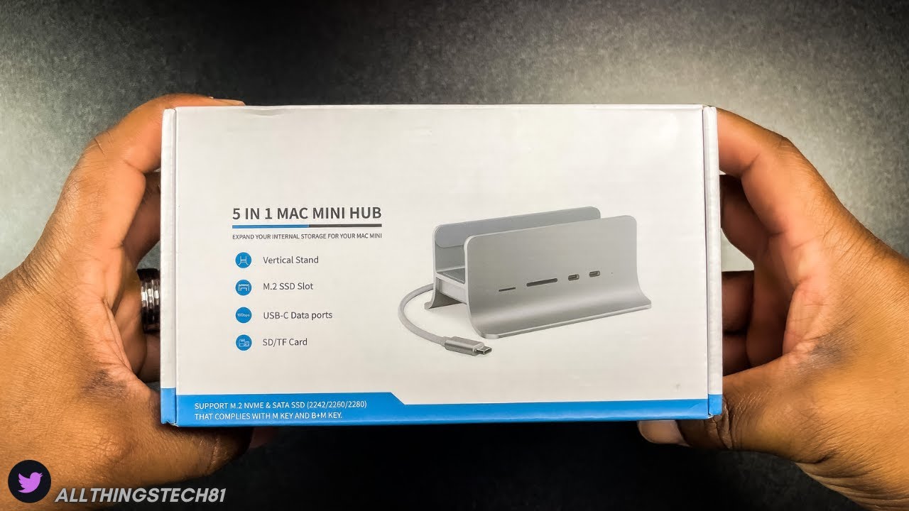 Best Hub For The M1/M2 Mac Mini With M.2 SSD Slot - YouTube