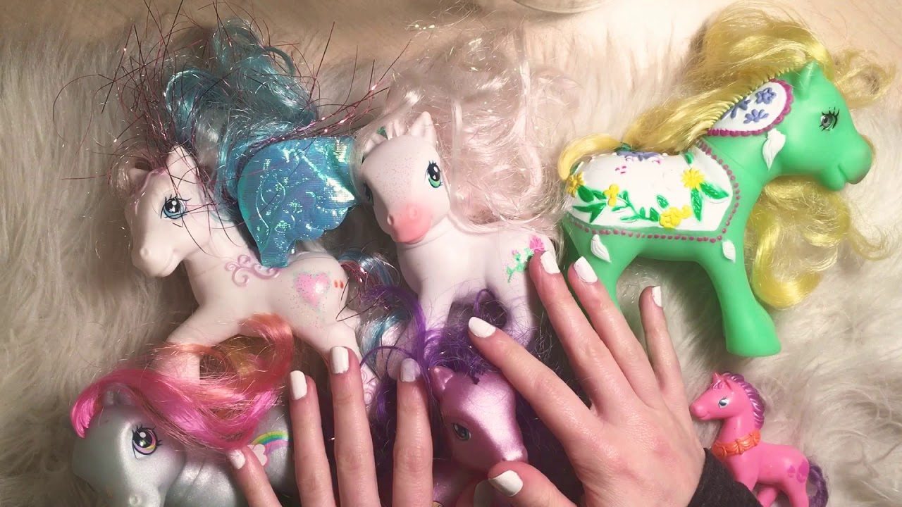ASMR My Little Ponies Tapping and Whispering - YouTube