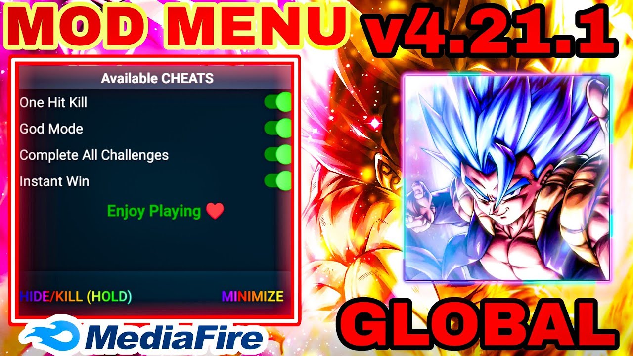 Dragon Ball Legends MOD MENU v4.21.1 APK / Z+ Equipment Hack / 14 Star ...