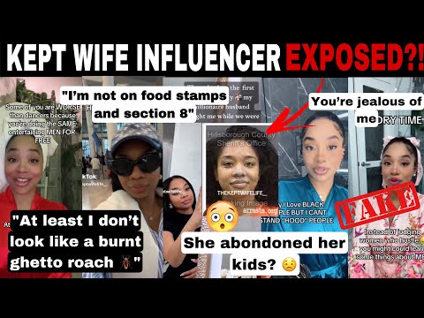 Mercy!😱 INFLUENCER PAST EXPOSED: THE KEPT WIFE LIFE IS A LIE? LUXURY LIFESTYLE UNVEILS |TIK TOK COMP