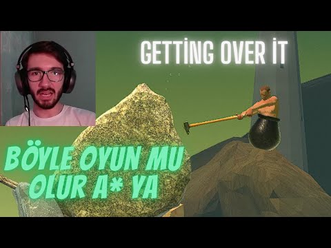 ÇILDIRDIM BU NASIL TIRMANMA OYUNU YA | Getting Over İt: KOMİK HÜSRAN VE SÜRPRİZ DÜŞÜŞLER! 😅🏔️