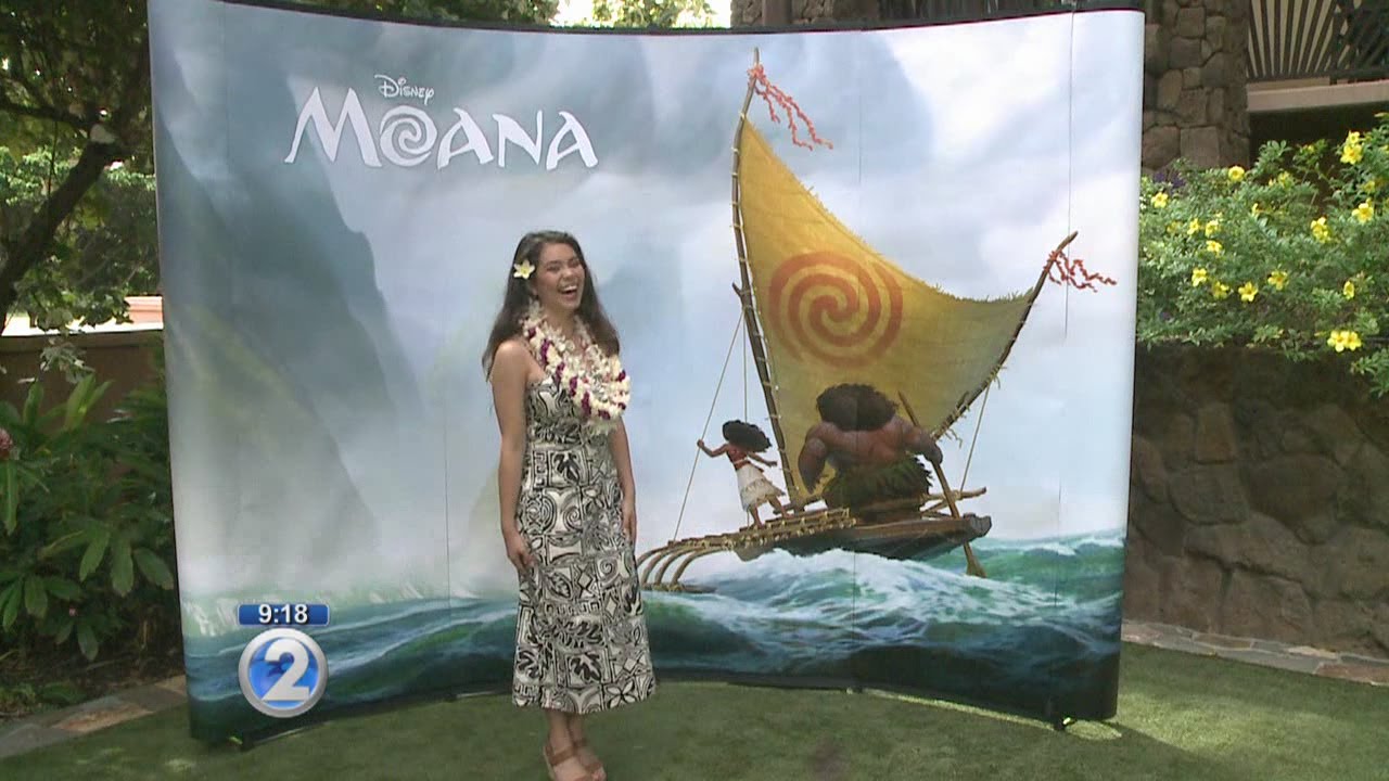 Aulii Cravalho has ‘never had so much fun’ playing Disney’s Moana - YouTube