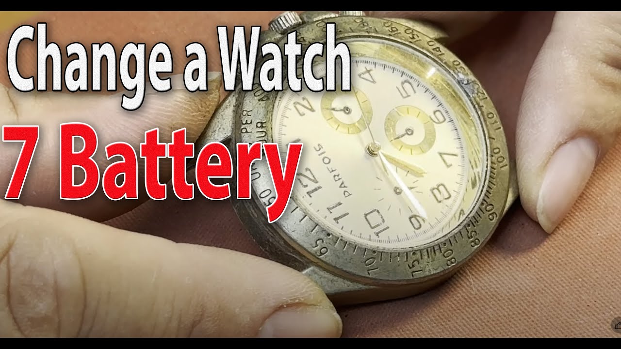 How to Change a Watch Battery at Home (Ultimate DIY Guide) - YouTube