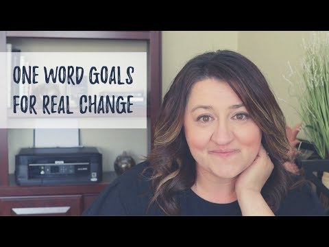 One Word Goals for Real Change | The Graceful Life with Ashley Varner ...