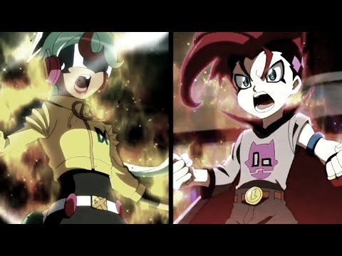 Quadra VS Bel (Beyblade Burst QuadStrike) - YouTube