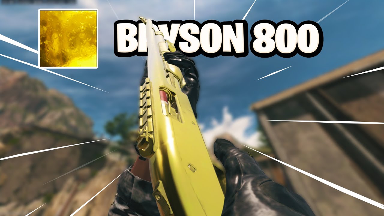Bryson 800 Gold Camo Guide | Best Class and ALL Challenges | MW2 ...