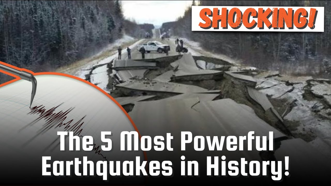 The 5 Largest Earthquakes Ever Recorded! 🌍💥 Unbelievable Destruction # ...