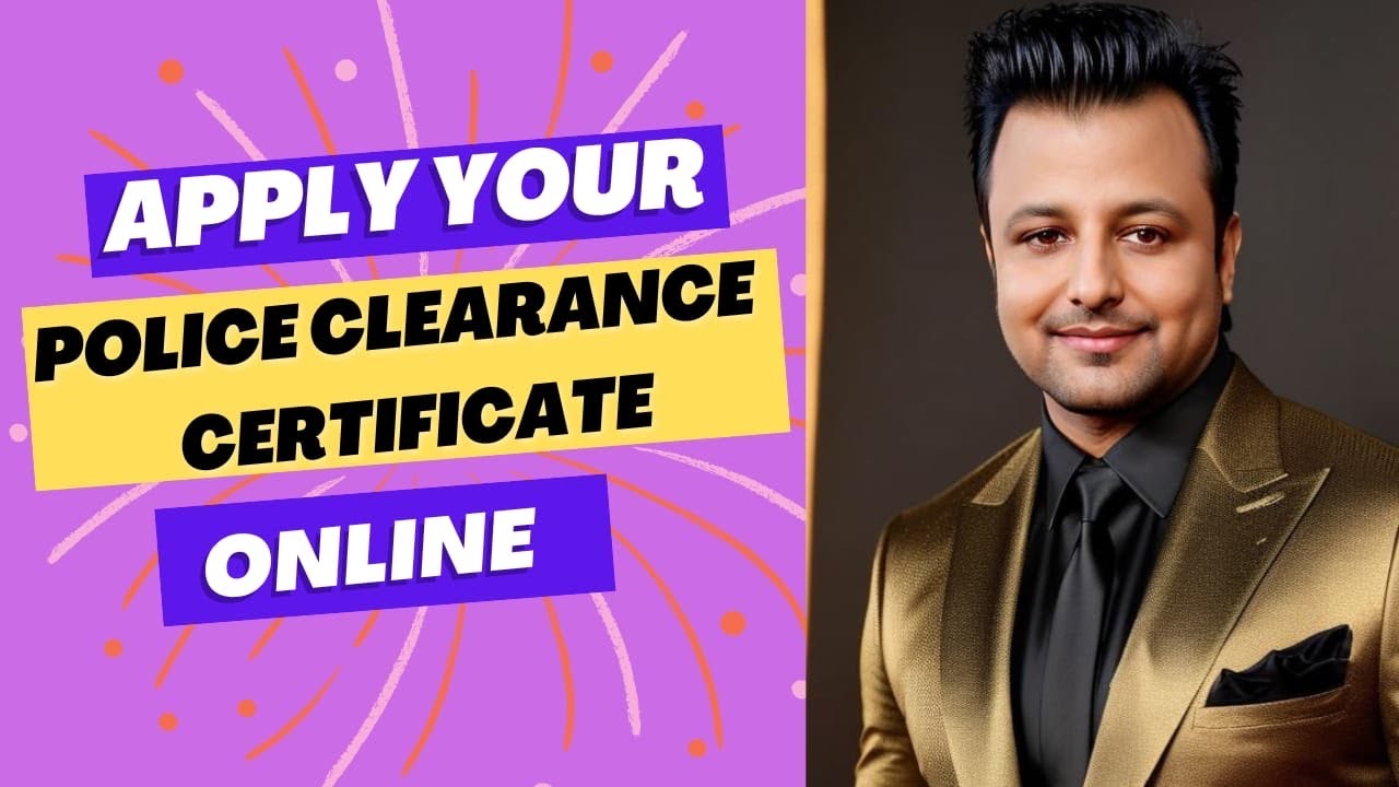 Apply Police Clearance Certificate Online Youtube