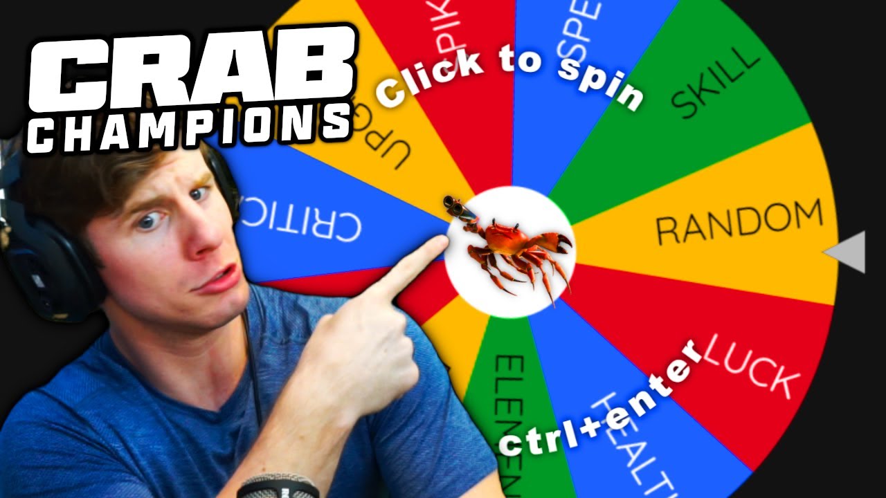 CAN I WIN USING A WHEEL SPIN IN CRAB CHAMPIONS??? - YouTube