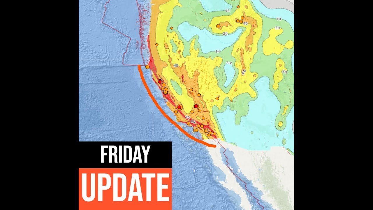 California Earthquake activity, Larger quake possible. Santorini ...