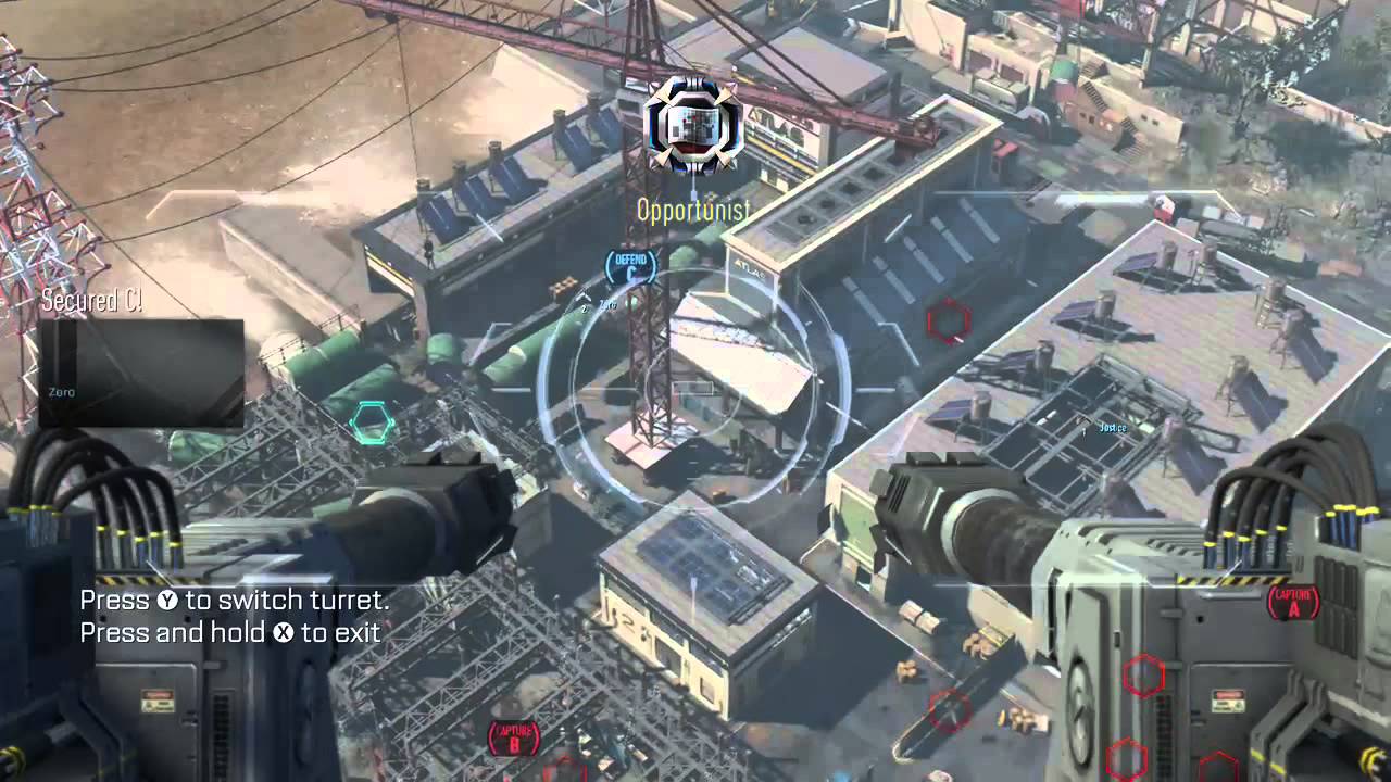 Call of Duty Advanced Warfare Railgun Killstreak - YouTube